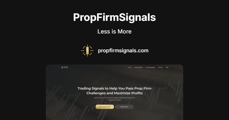 Professional Trading Signals for Prop Firm Challenges | PropFirmSignals